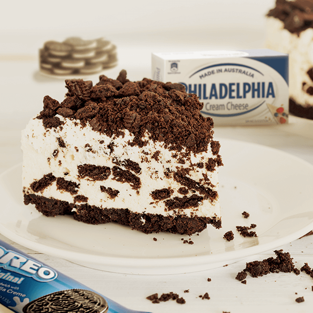 Easy Oreo Non-bake Cheesecake | Twist and Make