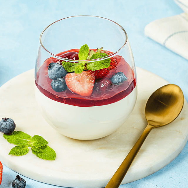 Cream Cheese Panna Cotta | Twist and Make