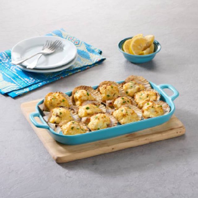 Cheesy Scallops Twist And Make