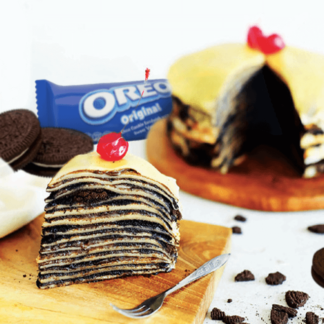 Oreo Mille Crepes | Twist and Make