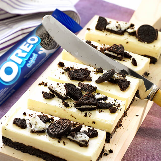 Non-Bake Oreo Bars | Twist and Make
