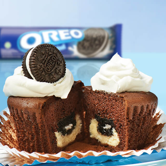 Oreo-Stuffed Cupcakes | Twist and Make