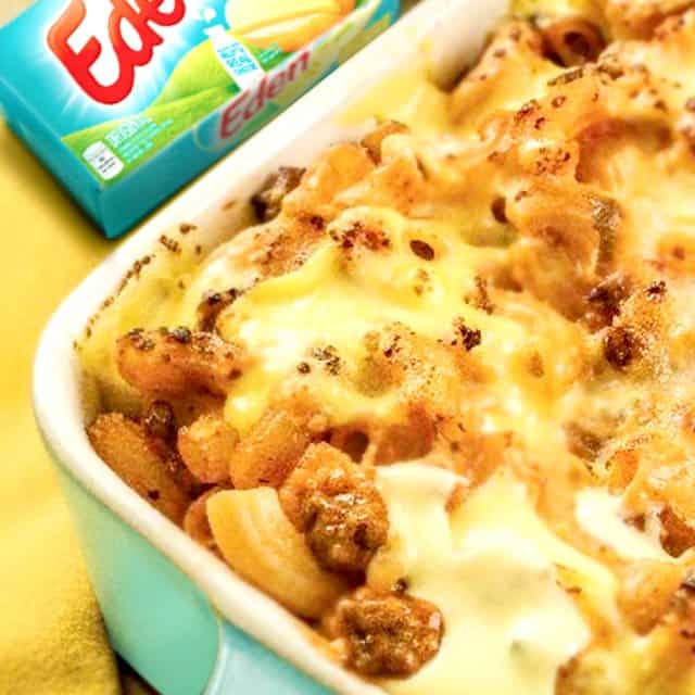 Cheesy Weekend Baked Mac | Twist and Make